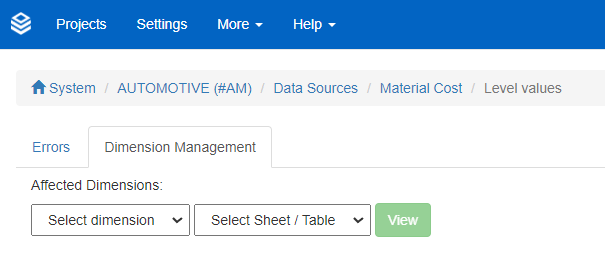 Using Excel for creating Dimensions & Hierarchies