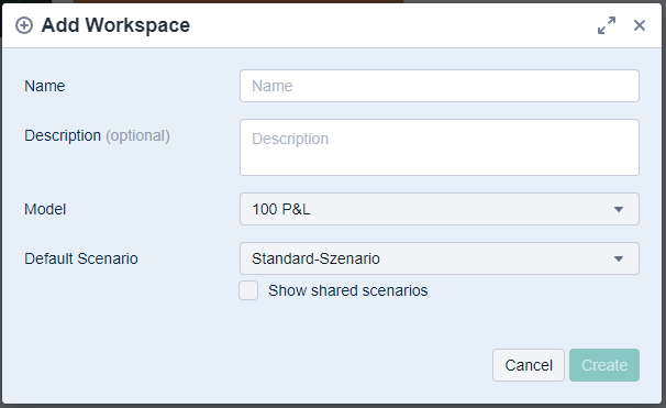 Creating a Workspace